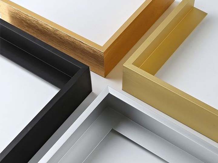 High quality aluminum picture frame extrusions from Retop
