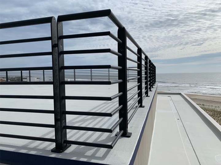 Aluminium railing profile system from Retop