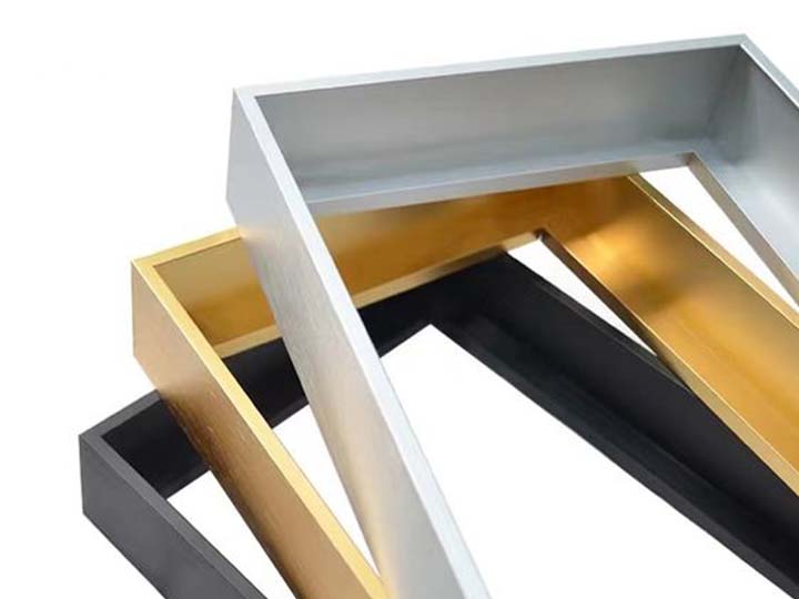High quality aluminum picture frame extrusions from Retop
