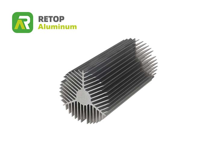 Materials used in aluminium extrusion heat sink profiles